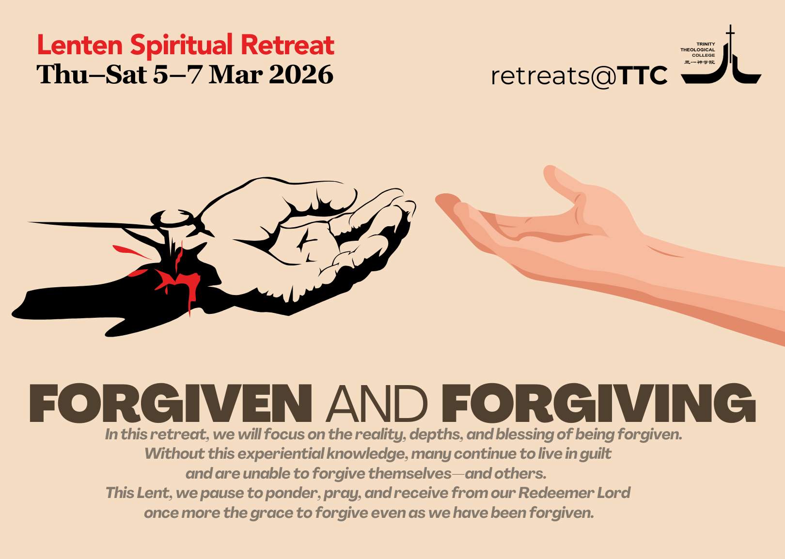 Lenten Spiritual Retreat 2026 - Trinity Theological College